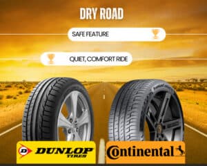 Dunlop vs Continental Tires: A Head-to-Head Comparison
