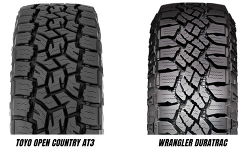 Toyo Open Country AT3 vs Goodyear Duratrac